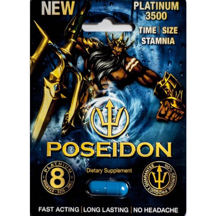 Poseidon Platinum 3500 - 1 Count – Christie's Toy Box